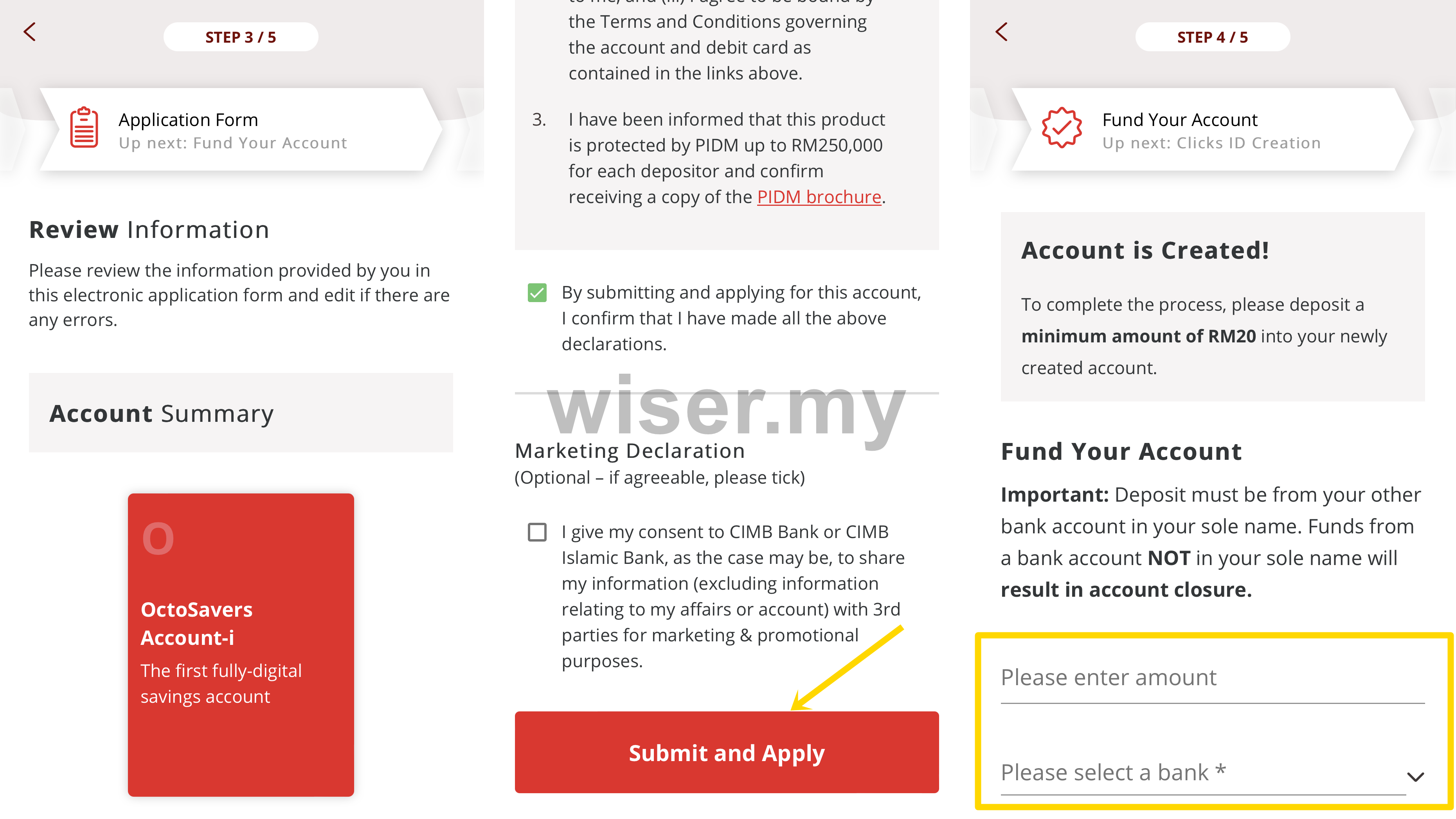 Cara Mudah Buka Akaun CIMB OctoSavers Secara 'Online'