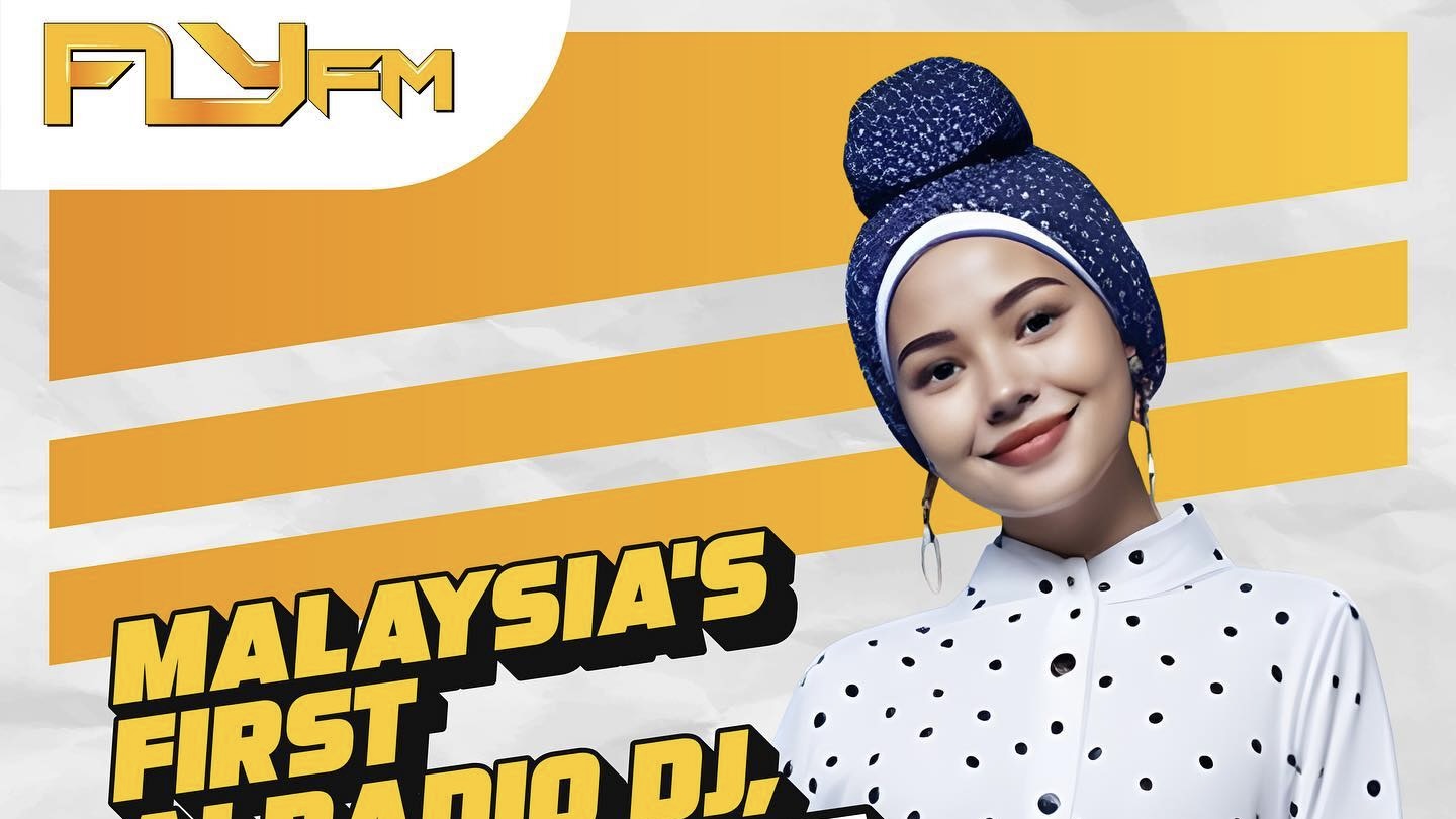 Fly FM Perkenal DJ AI Pertama Di Malaysia, DJ Aina Sabrina