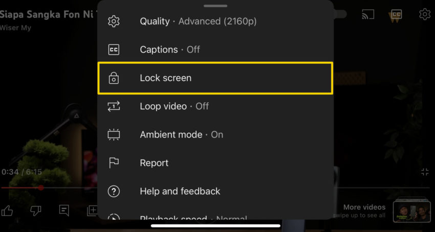 YouTube Uji Ciri 'Lock Screen' Untuk Pengguna Premium
