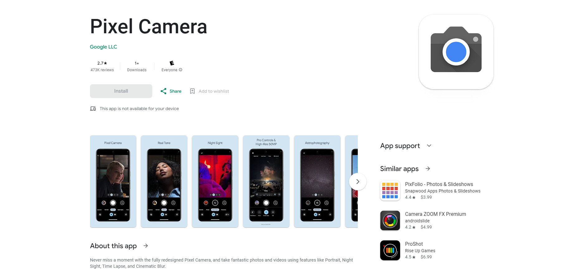Aplikasi Google Camera Kini Dikenali Pixel Camera, Ini Ciri Baharu