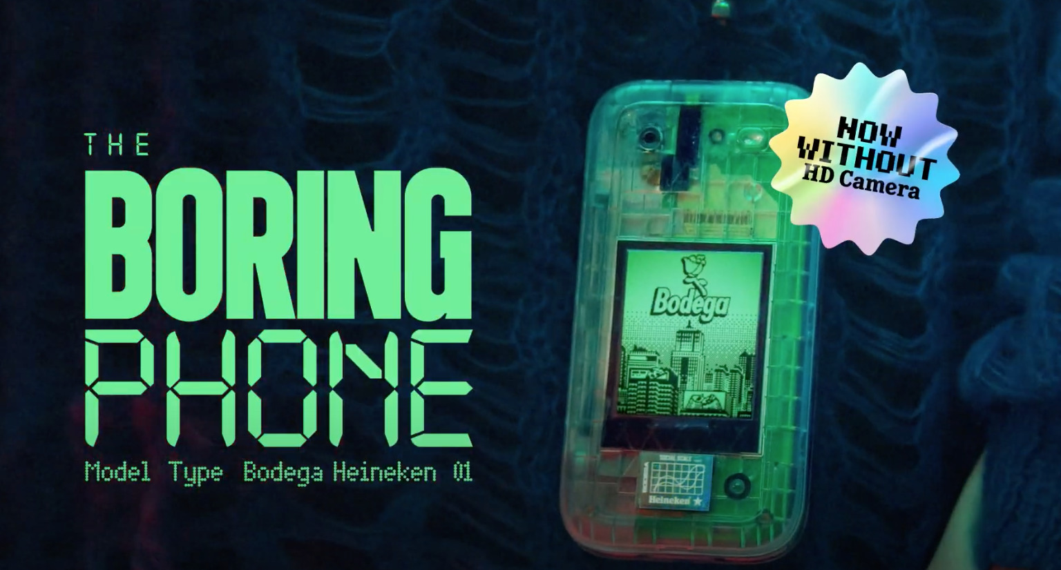 'Boring Phone', Telefon Mudah Alih Anti Telefon Pintar