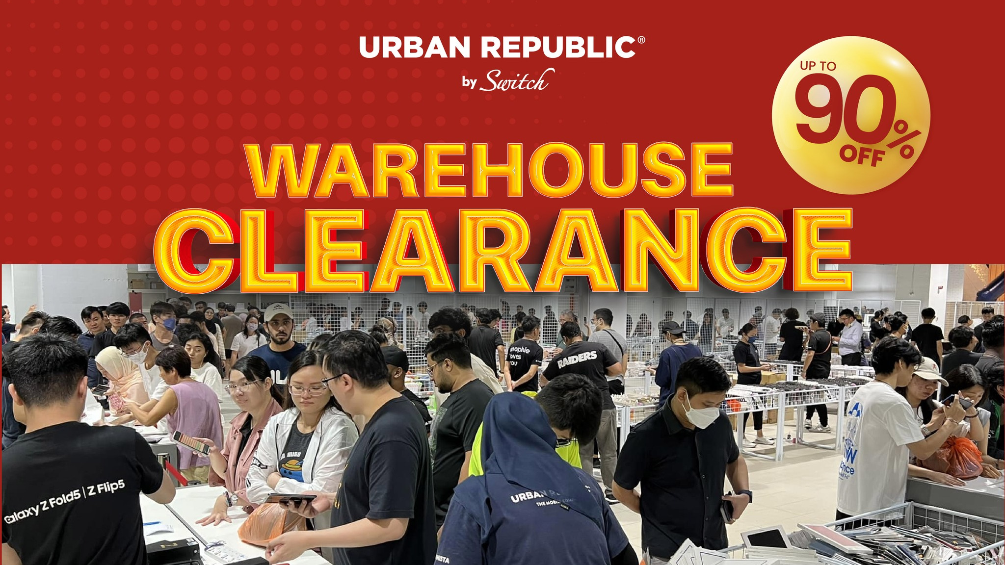 Urban Republic Adakan Jualan 'Cuci' Gudang Selama 4 Hari