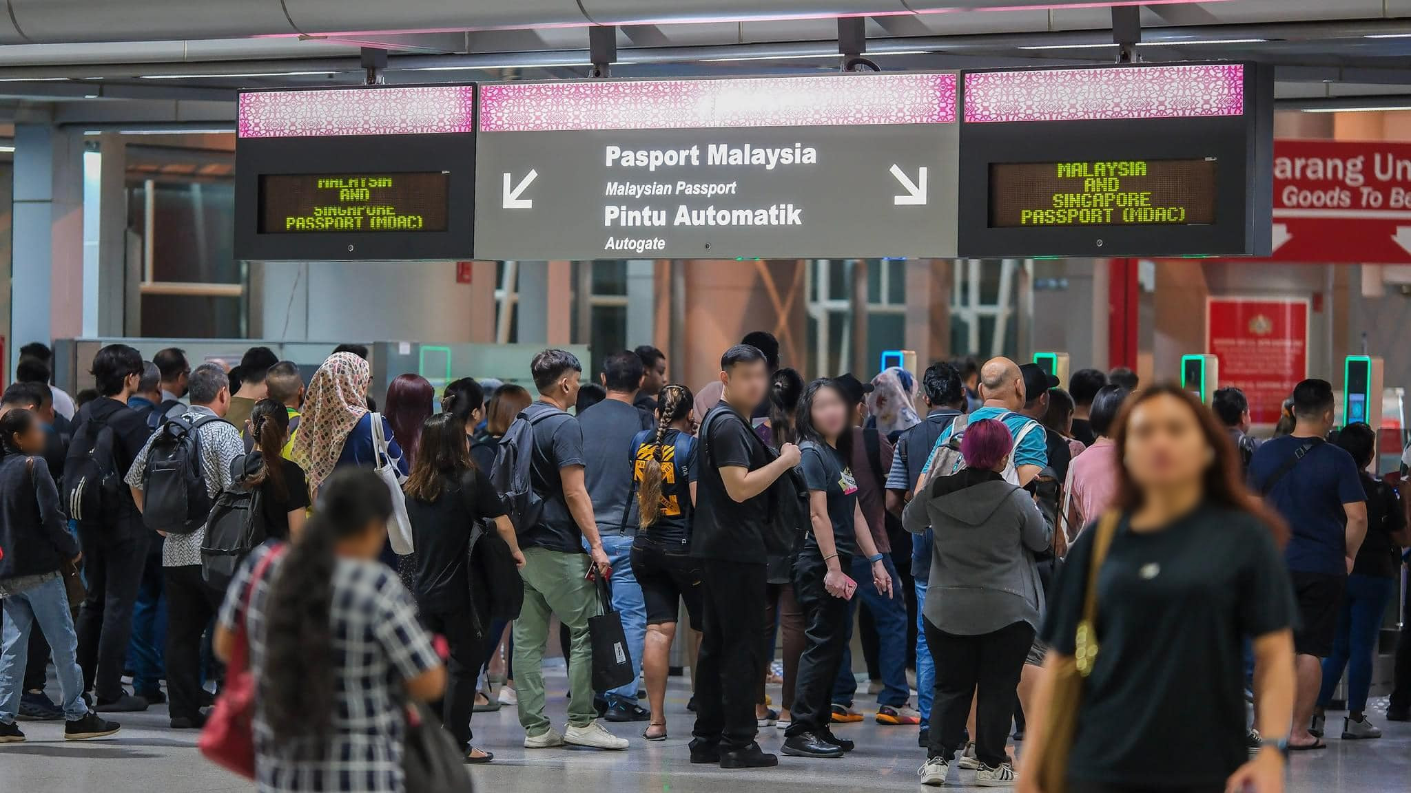 Pelepasan Imigresen Di CIQ BSI, KSAB Akan Guna Sistem Kod QR Mulai Jun