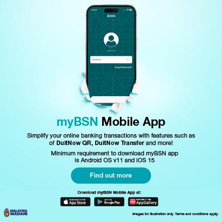 Aplikasi MyBSN Gantikan BSNSecure - Keperluan Minimum iOS 15, Android 11