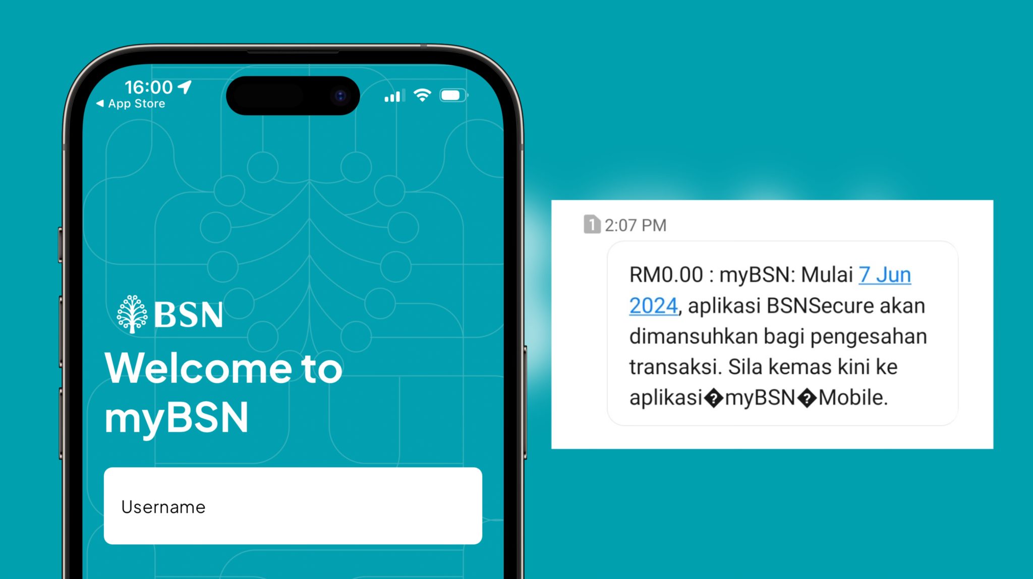Aplikasi MyBSN Gantikan BSNSecure - Keperluan Minimum iOS 15, Android 11