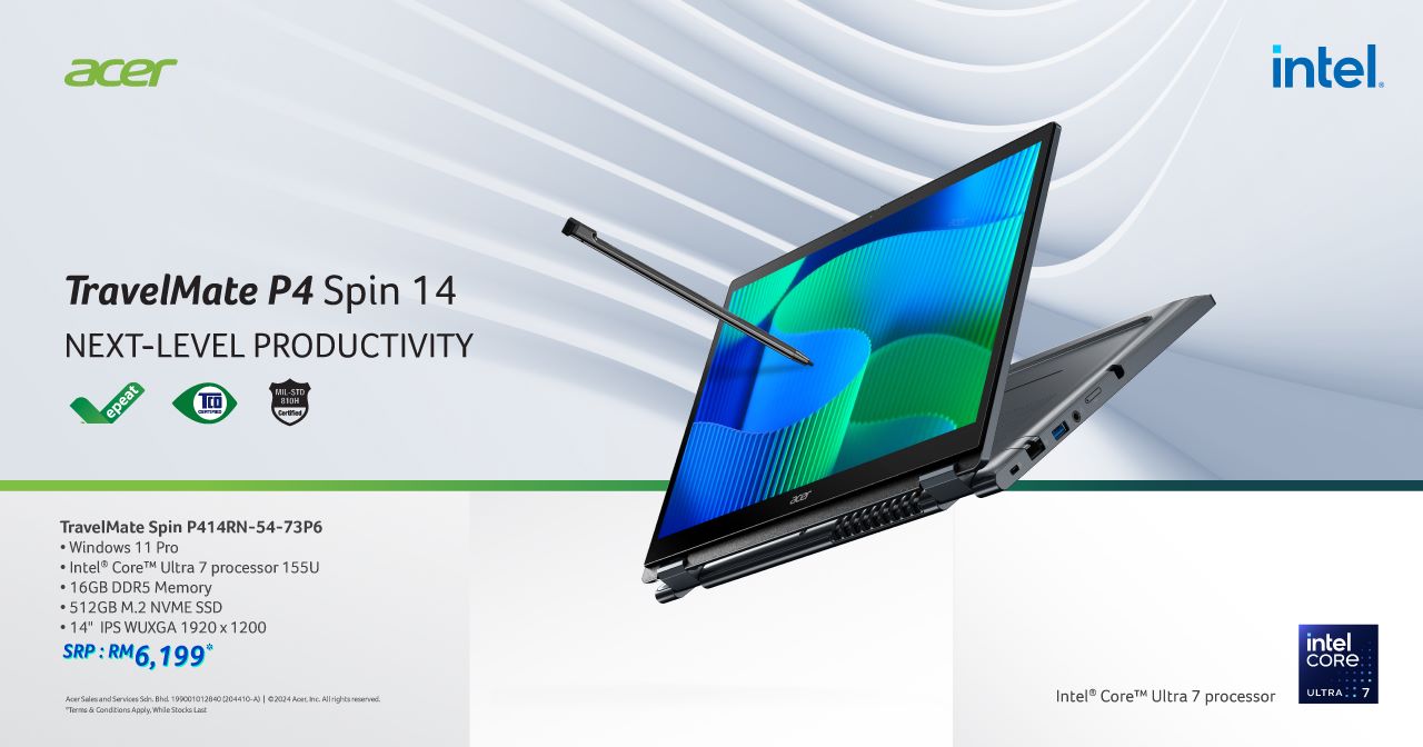 Acer Malaysia Memperkenalkan Siri Komputer Riba TravelMate Baharu ...