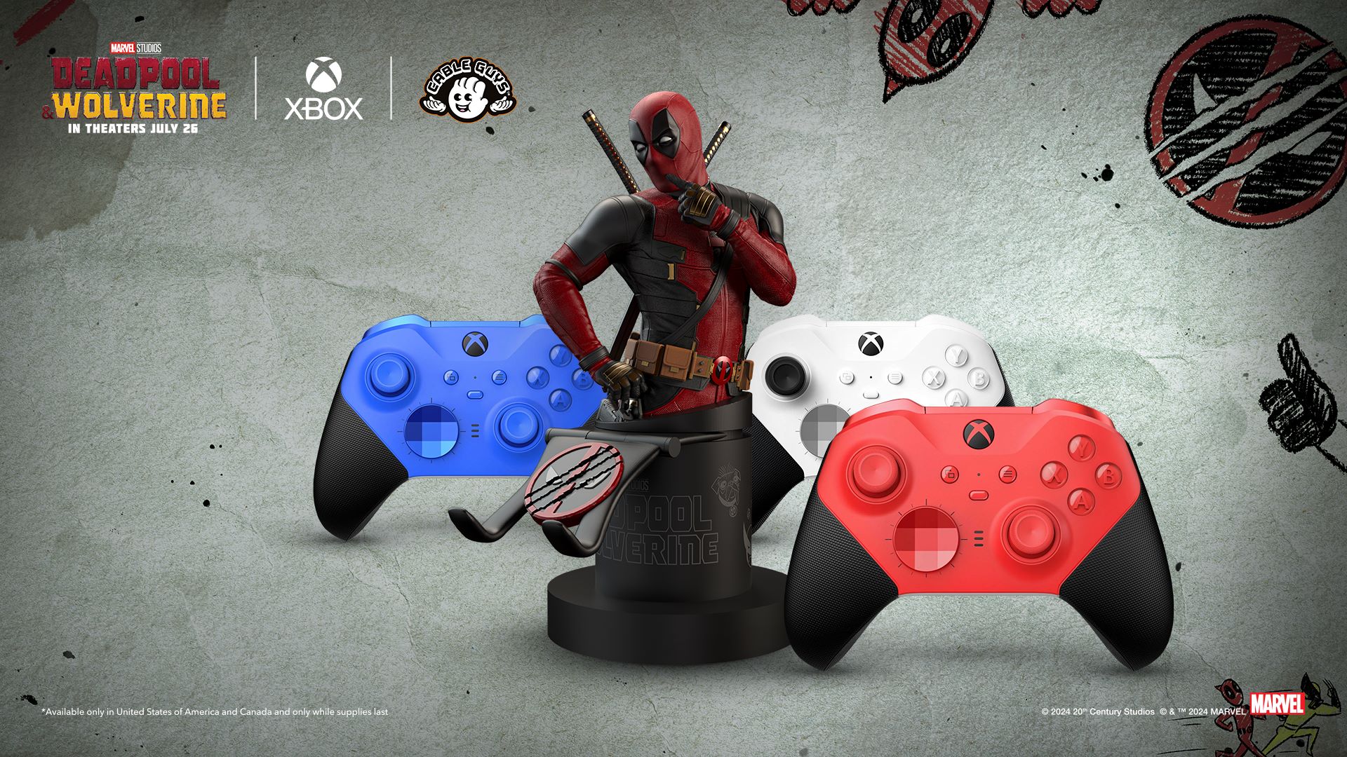 Microsoft Lancar Konsol Xbox Tema Filem 'Deadpool & Wolverine'