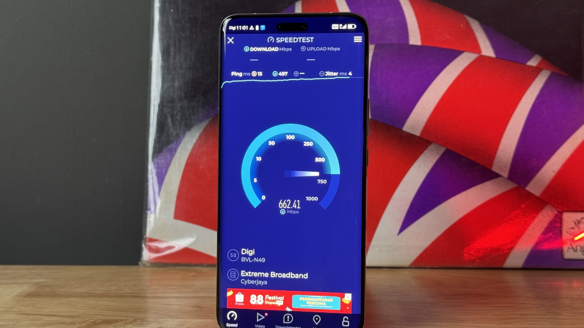 Tak Ada Boleh Lawan, Telefon Ni Paling Kuat Tarik Line
