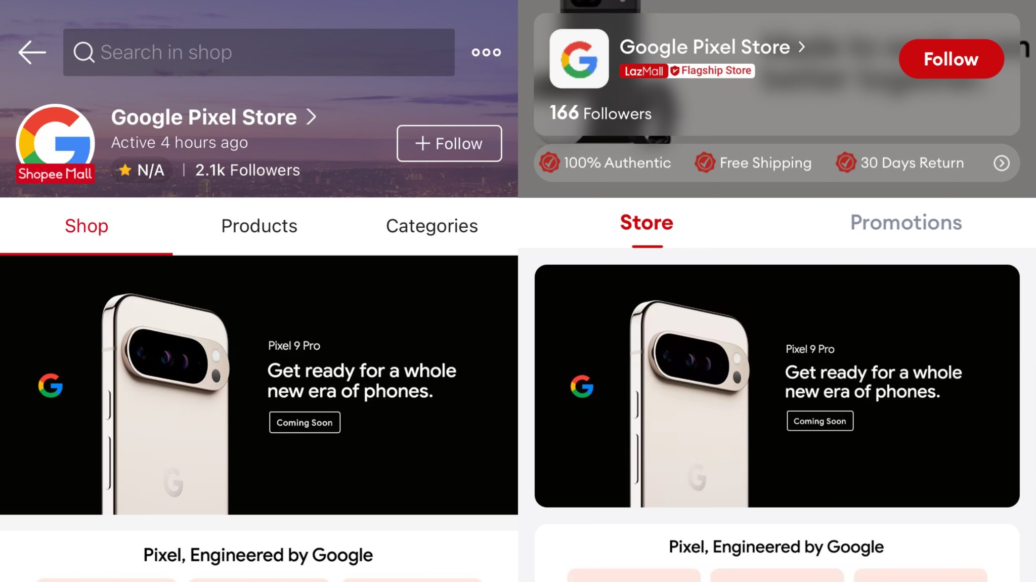 Google Pixel Store Kini Muncul Di Shopee, Lazada