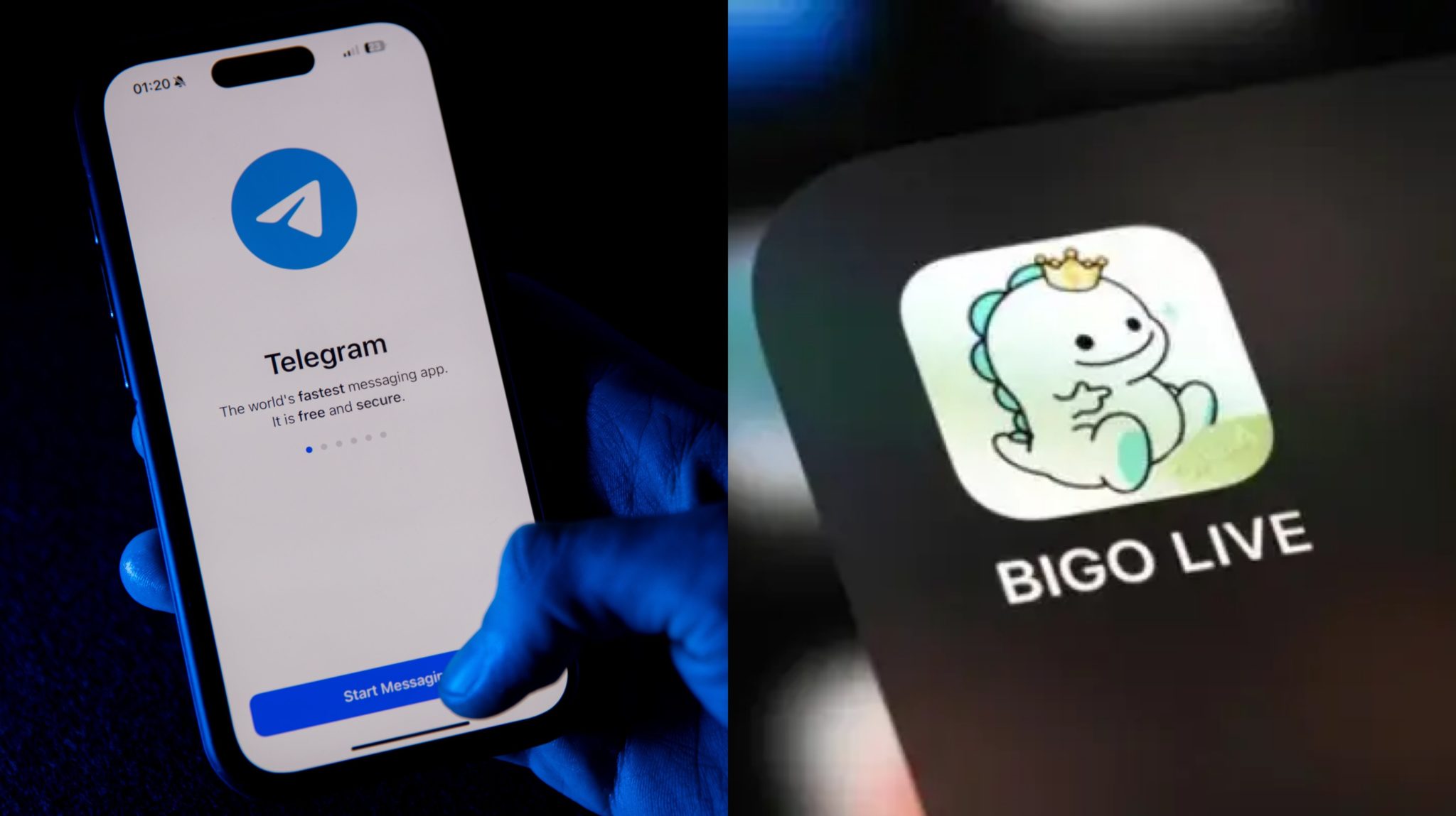 Indonesia Pertimbang Sekat Telegram, Bigo Live