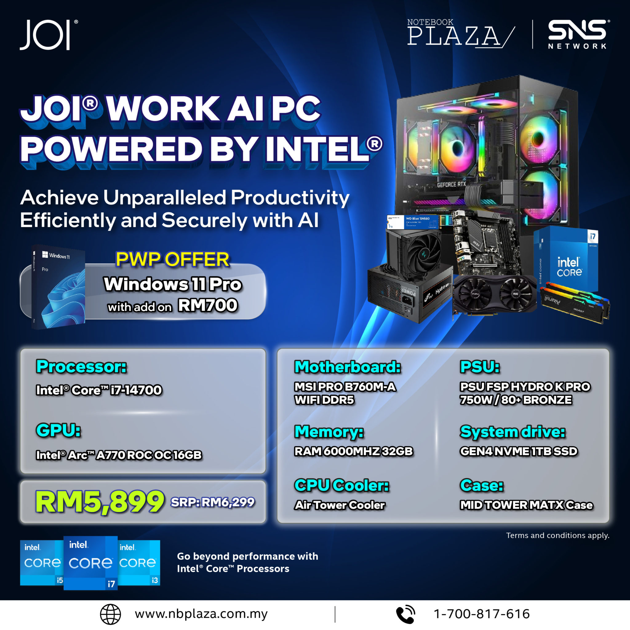 Beli PC Ini: Waranti 3 Tahun, RAM 32GB, GPU 8GB...Semuanya Bawah RM3699