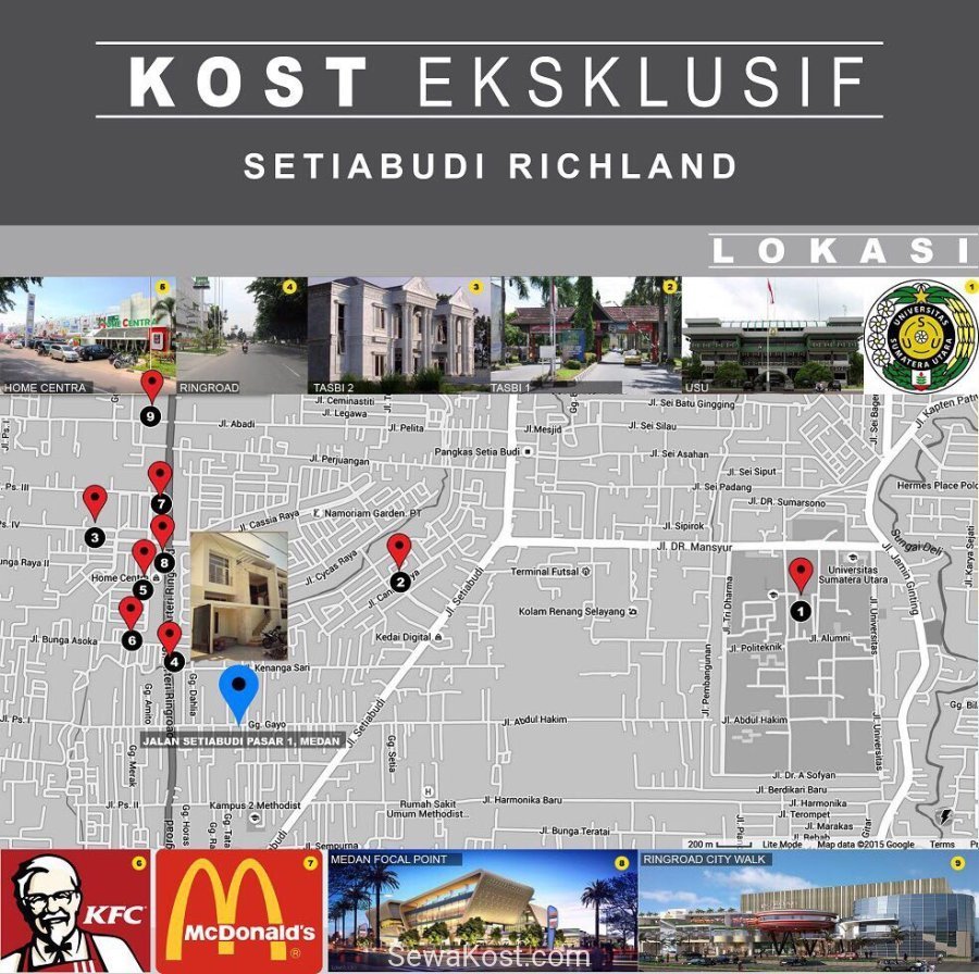 Almira Kost Eksklusif Setiabudi Medan - Kost Medan Selayang Medan