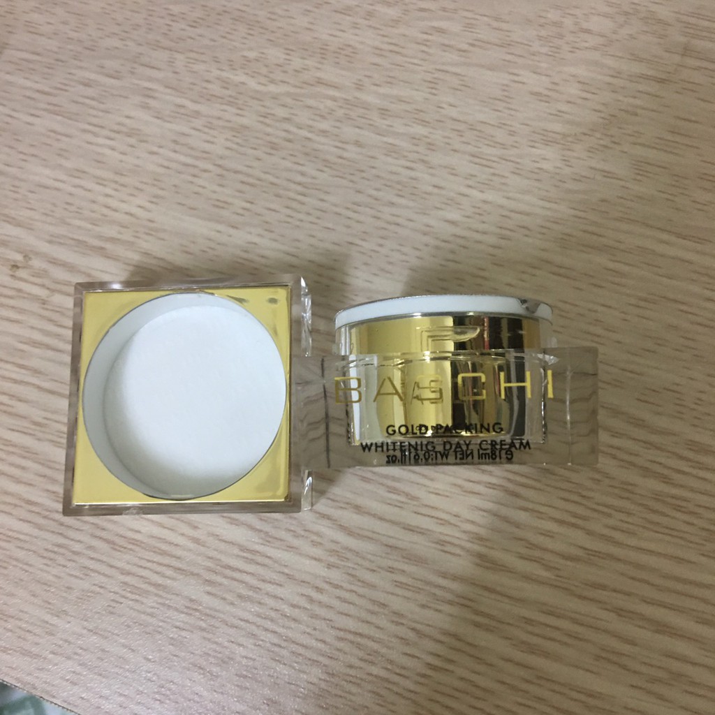 Kem Trắng Da Ban đêm Baschi Gold Packing 18ml - Mỹ Phẩm Hiệu