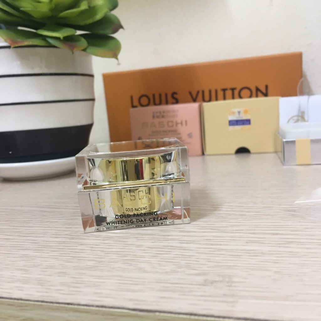 Kem Trắng Da Ban đêm Baschi Gold Packing 18ml - Mỹ Phẩm Hiệu