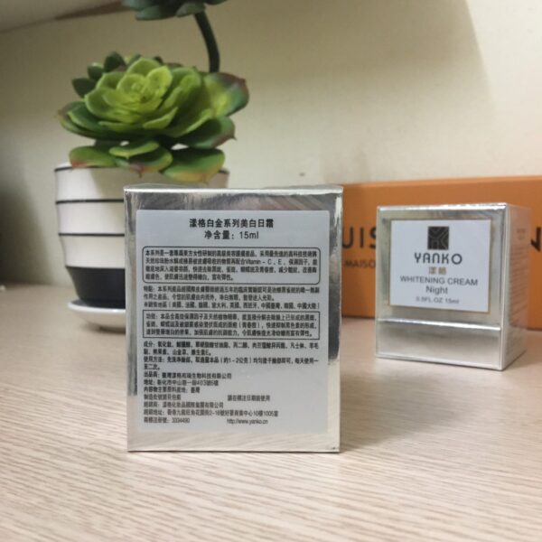 Kem Dưỡng Trắng Da Ban Ngày Hiệu Yanko Whitening Day Cream - Mỹ Phẩm Hiệu