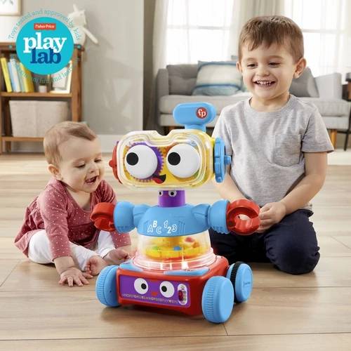 Mainan Learning Bot / Robot Pintar 4-in-1 Ultimate Anak Bayi: Fisher Price