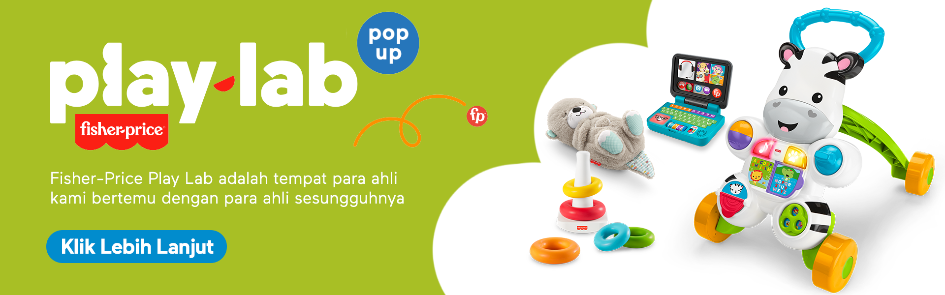 Koleksi Mainan Edukasi Bayi dan Anak Terbaik: Fisher Price